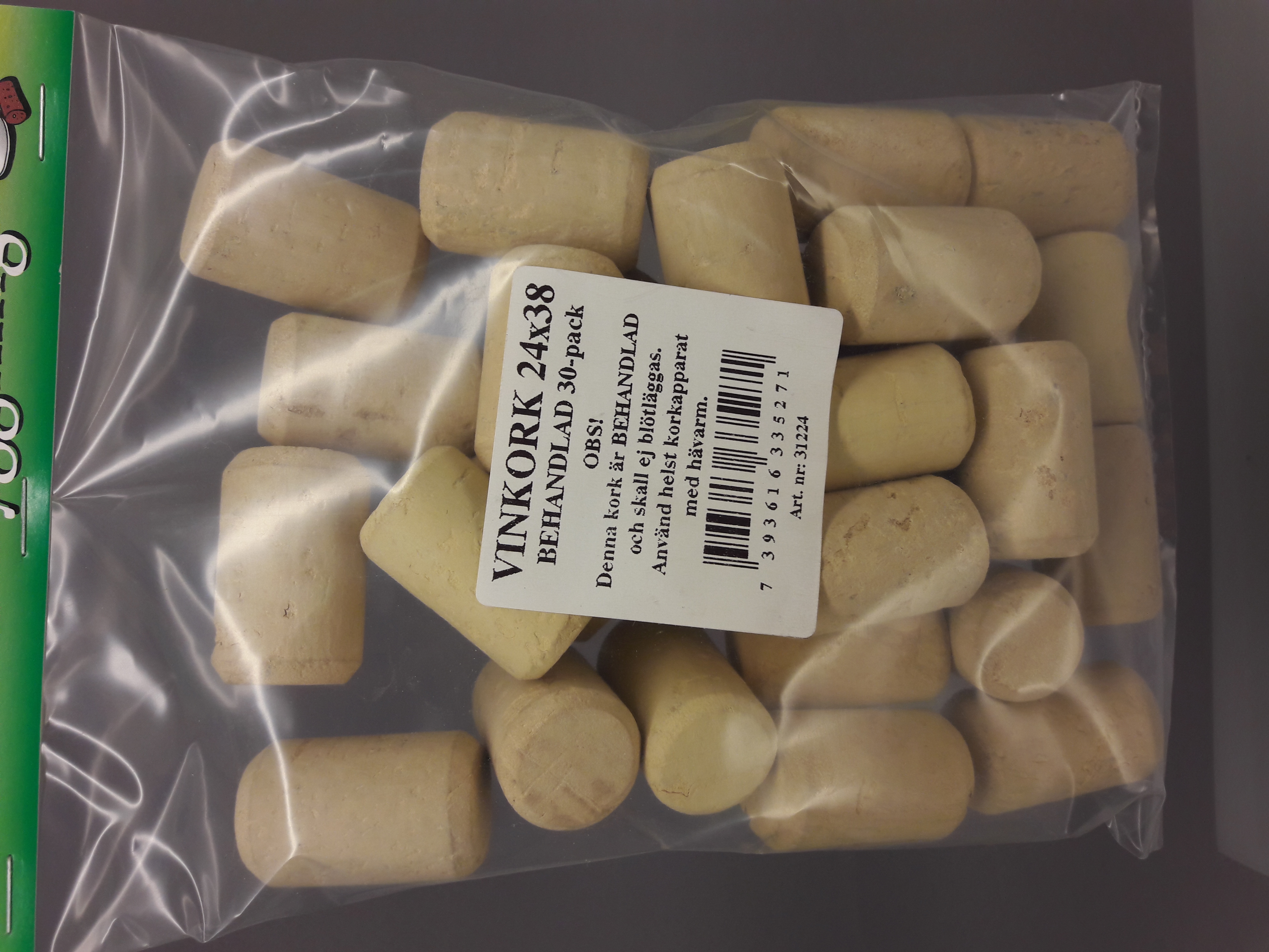 Vinkork 24 x 38 (30 pack) - BarKing Shots- & Drinkspec Shots ...